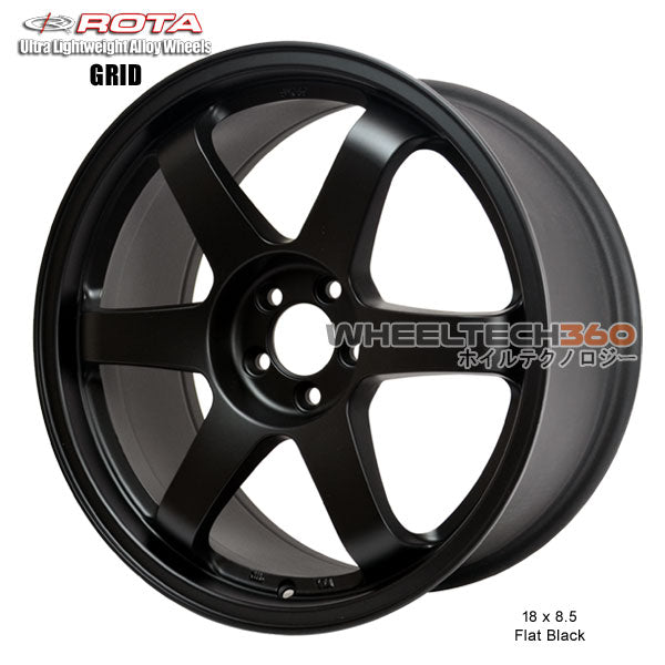 ROTA Wheel Grid (18x8.5, 5x114.3+44mm, 73mm Hub)|Rota Rims|Discount ...