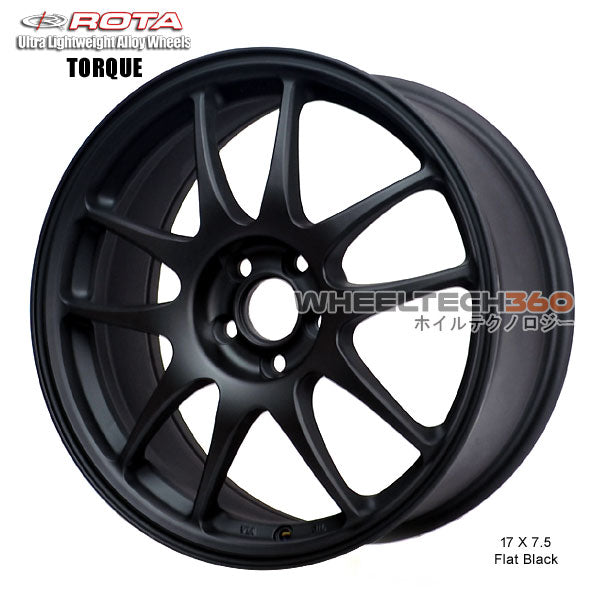 ROTA Wheel Torque (17x7.5, 5x100+48mm, 56.1mm Hub)|Rota Rims|Discount ...